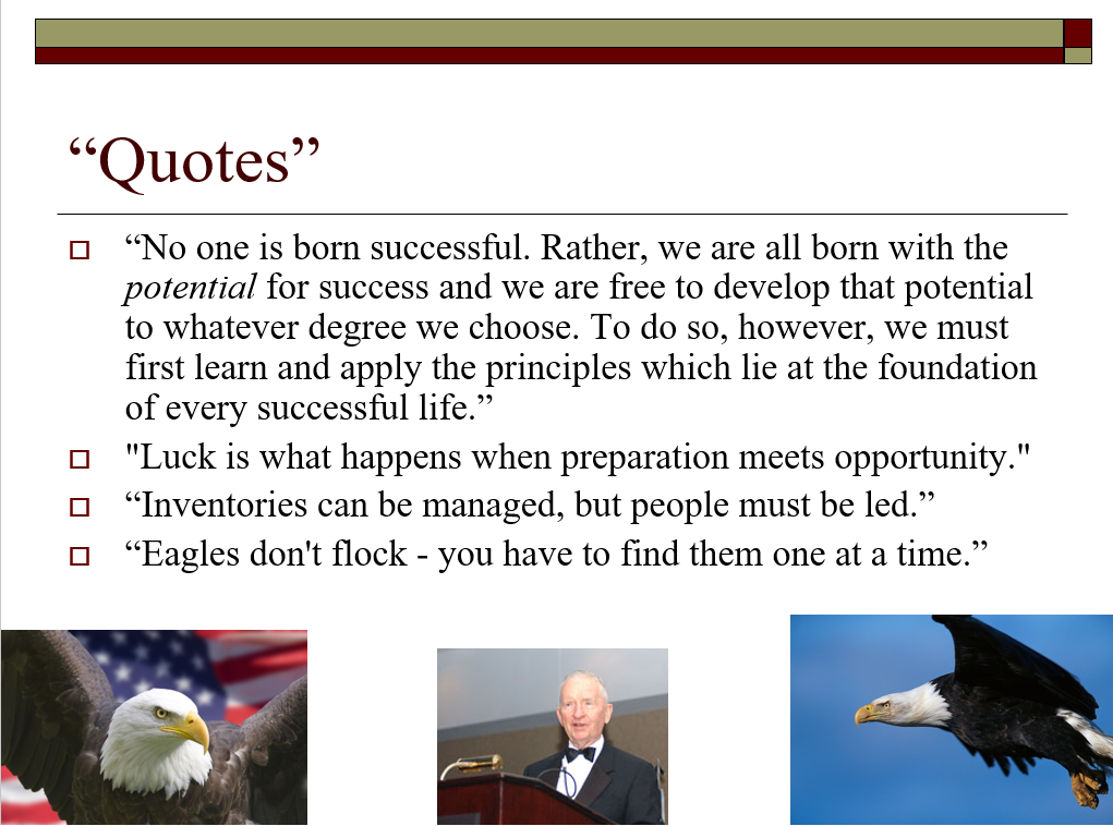 Ross Perot: A Modern Inspirational Leader (presentation) – Jeremiah D ...
