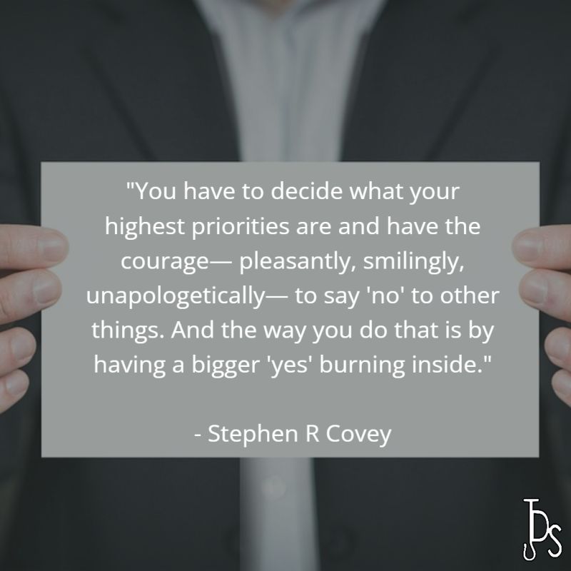 “You have to decide…” – Jeremiah D Shepard